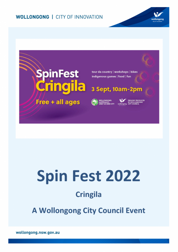 Be a part of the fun at Spin Fest, Cringila! Social Story by Wollongong ...